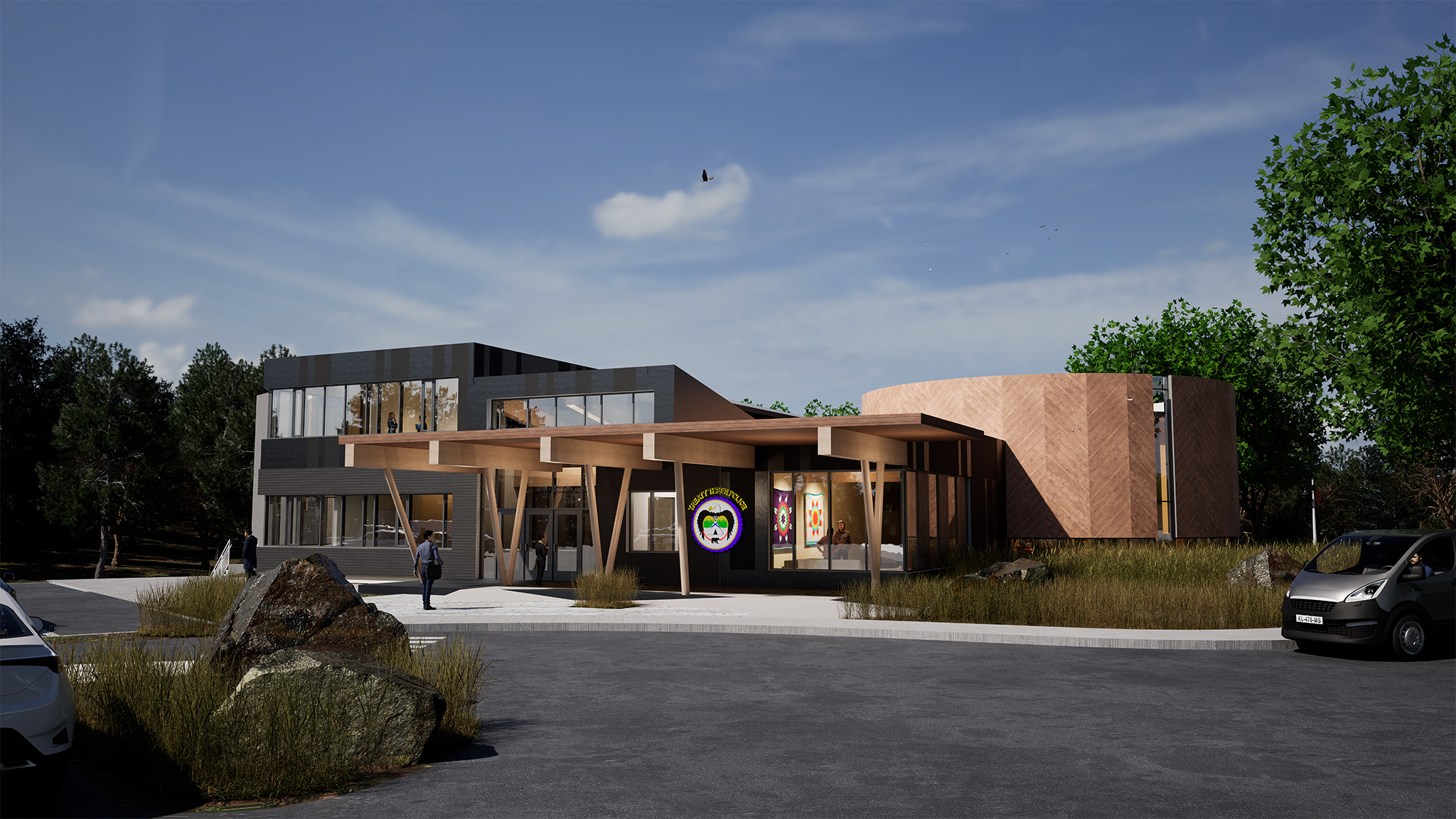 Treaty Three Police Administrative Building - Number TEN Architectural ...